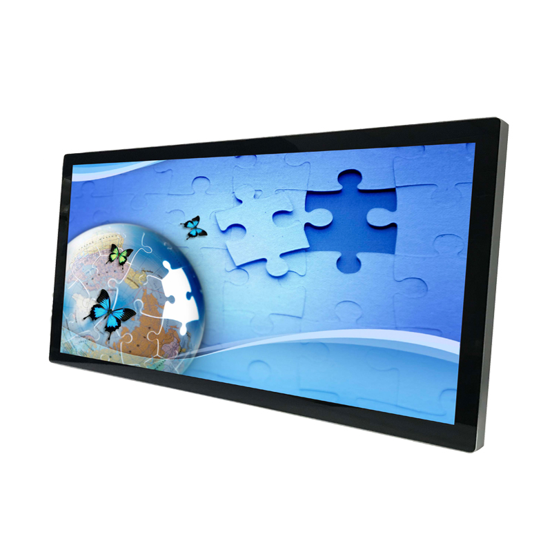 Flat Design 21 inch Touch panel with I3 CPU supported windows OS